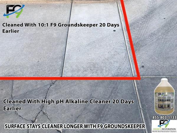 F9 Groundskeeper – Concrete Maintenance Cleaner (1 gal) - Bull Dog Pro ...